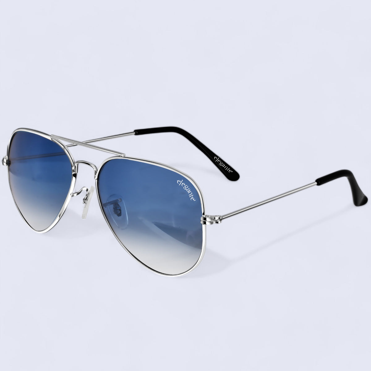 Classic HD Polarized Gradient Blue Aviator Sunglasses – Elegante' Eyewear